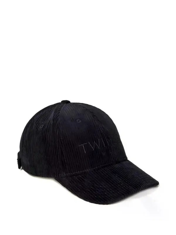 TWINSET Corduroy Baseball Cap - Blue