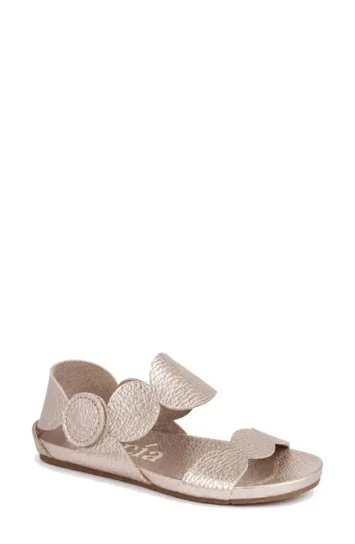 PEDRO GARCIA Jeanne Leather Sandal - Quartz