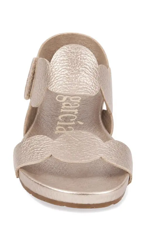 PEDRO GARCIA Jeanne Leather Sandal - Quartz