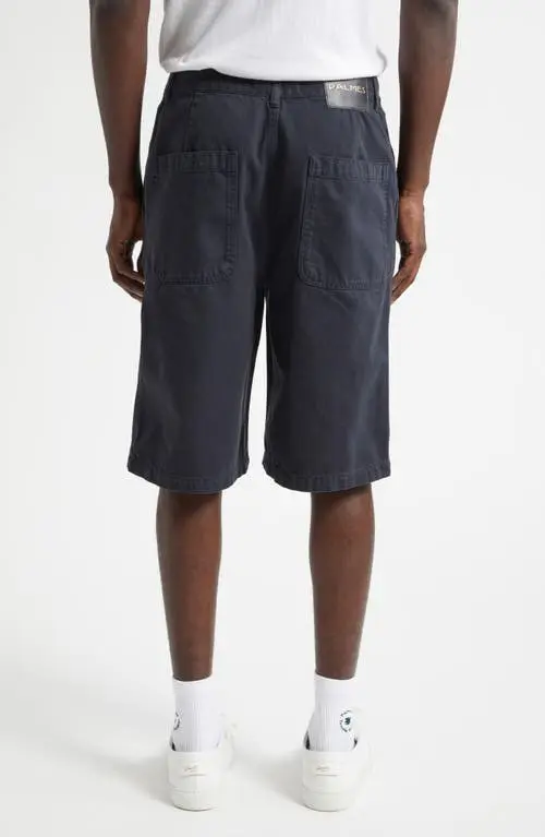 PALMES Coarse Cotton Twill Shorts