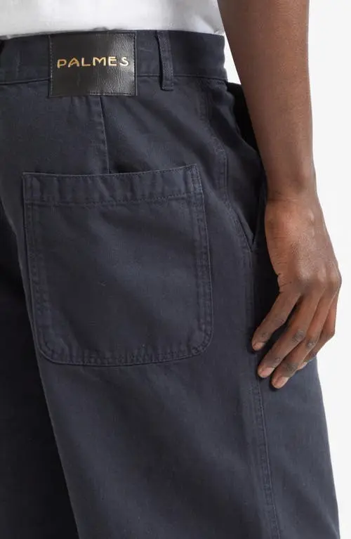 PALMES Coarse Cotton Twill Shorts