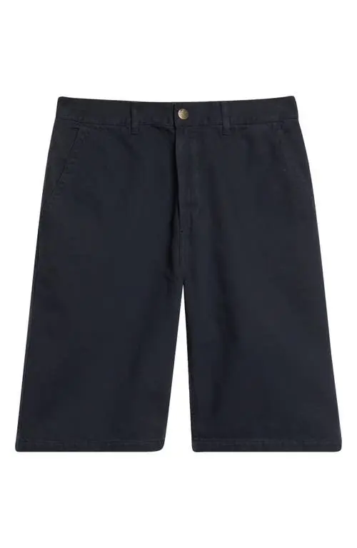 PALMES Coarse Cotton Twill Shorts