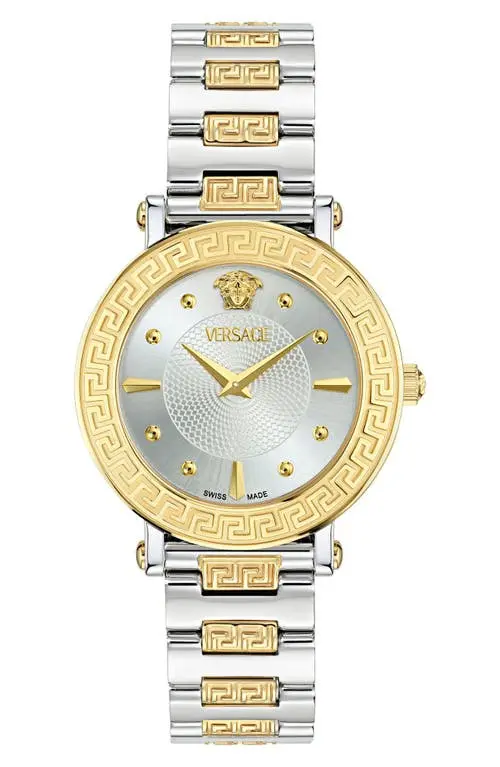 Versace Greca Sphere Two-tone Bracelet Watch - Two Tone