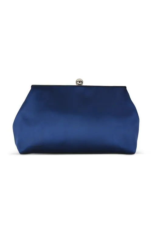 Badgley Mischka Camilla Framed Pouch - Navy