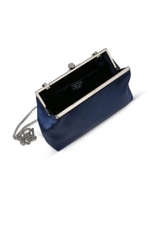Badgley Mischka Camilla Framed Pouch - Navy