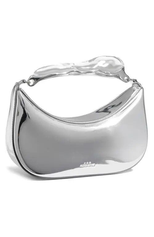 Alexis Bittar Water Stone Top Handle Bag - Chrome
