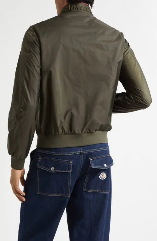 Moncler Reppe Water Repellent Jacket - Deep Military Green
