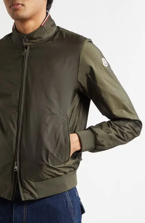 Moncler Reppe Water Repellent Jacket - Deep Military Green