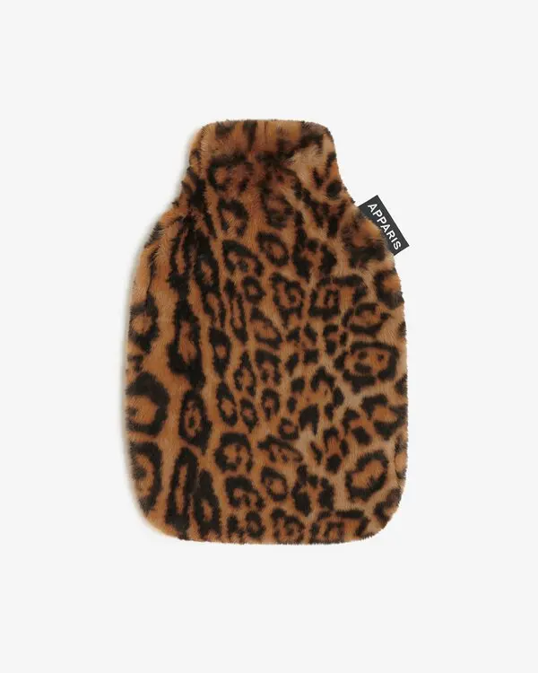 Apparis Meena Hot Water Bottle - Leopard