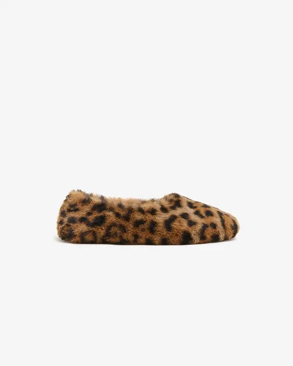 Apparis Magda Flat Slipper - Leopard
