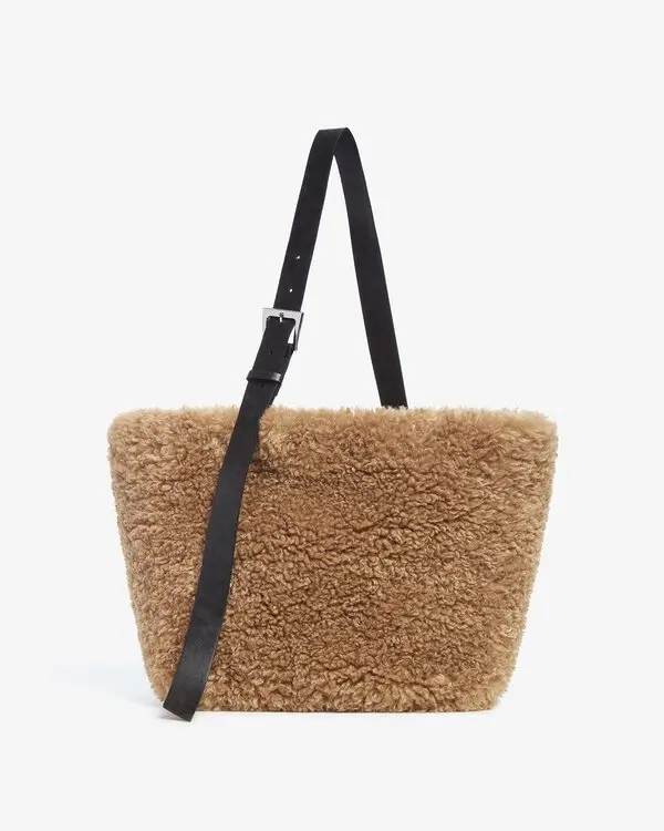 Apparis Esti Bouclette Tote - Camel