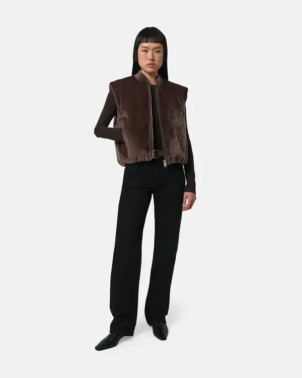 Apparis Phoenix Pony Padded Vest - Umber