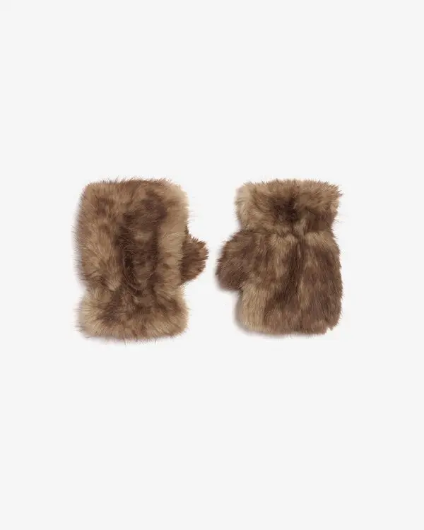 Apparis Ariel Fingerless Gloves - Blonde Mink