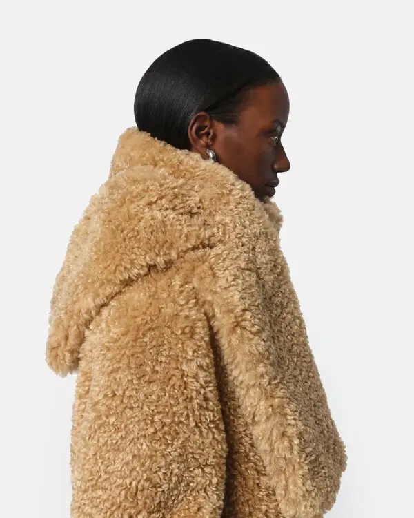 Apparis Kai Bouclette Scarf - Camel