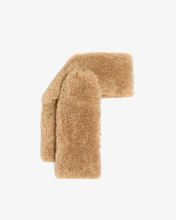 Apparis Kai Bouclette Scarf - Camel