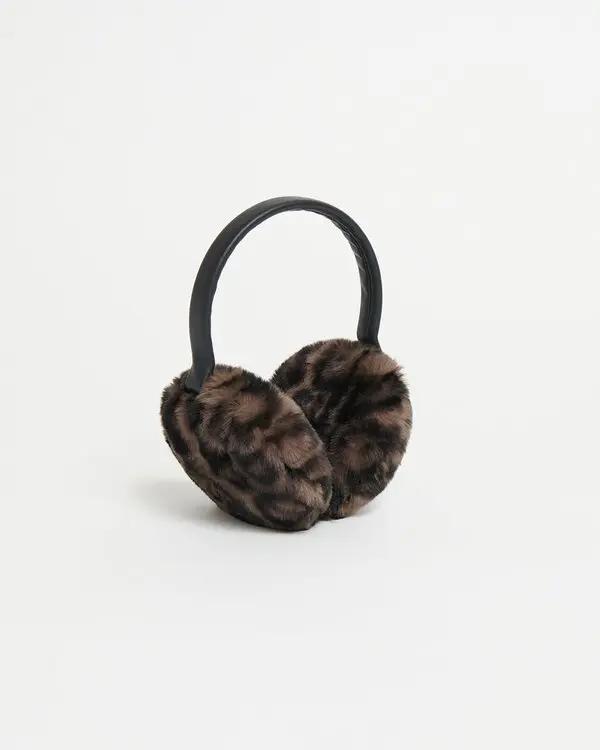 Apparis Esme Earmuffs - Dark Leopard