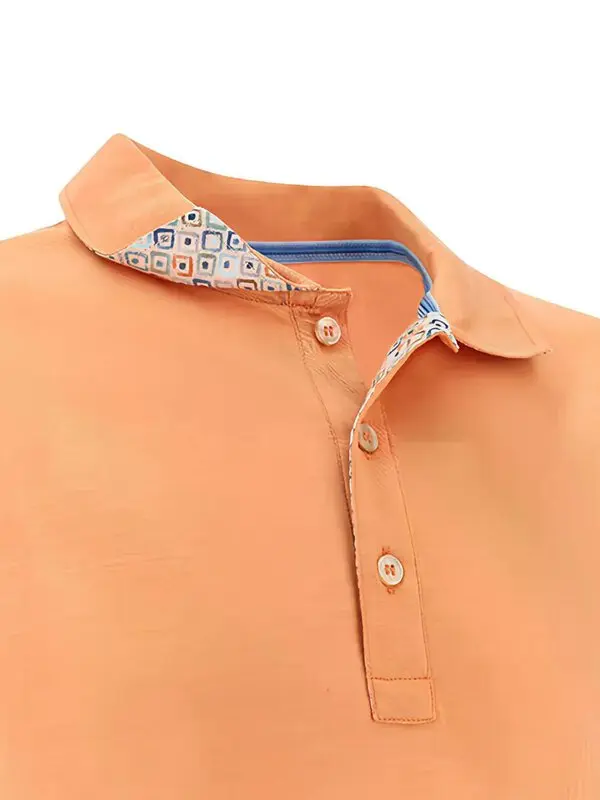Paul & Shark Cotton Polo Shirt - Orange