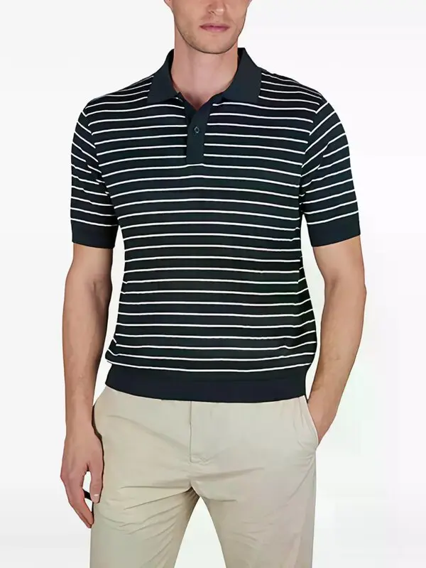 Paul & Shark Striped-pattern Polo Shirt