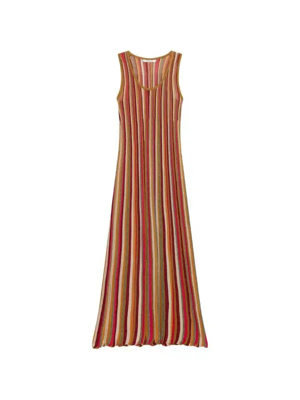 Malìparmi Flexage Striped Dress - Red