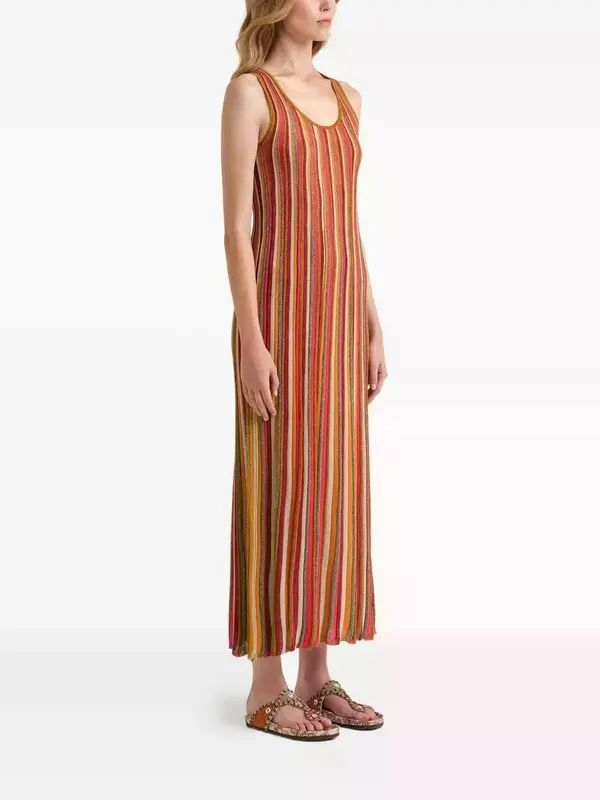 Malìparmi Flexage Striped Dress - Red