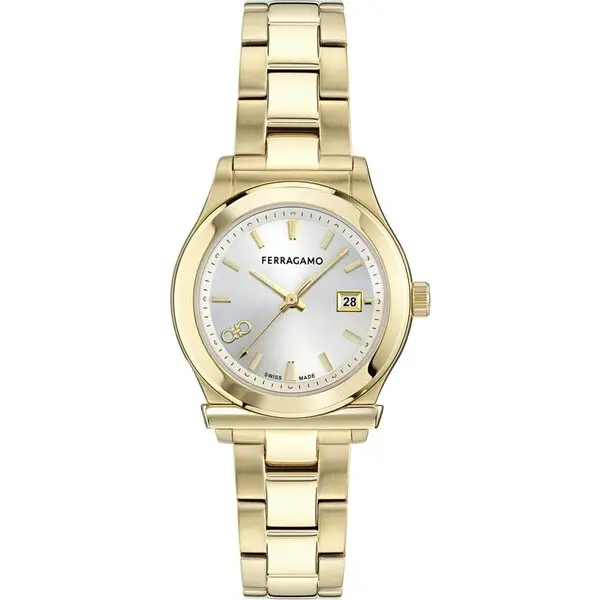 FERRAGAMO 1927 Bracelet Watch - Ip Yellow Gold