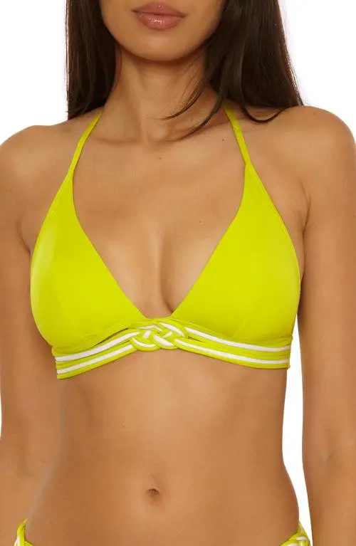 Trina Turk Triumph Triangle Bikini Top - Sun Glow