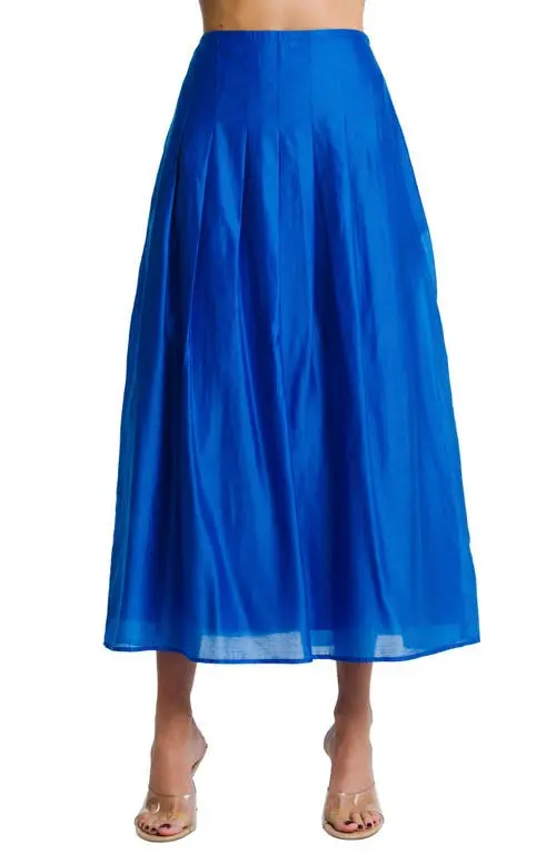 CIEBON A-line Midi Skirt