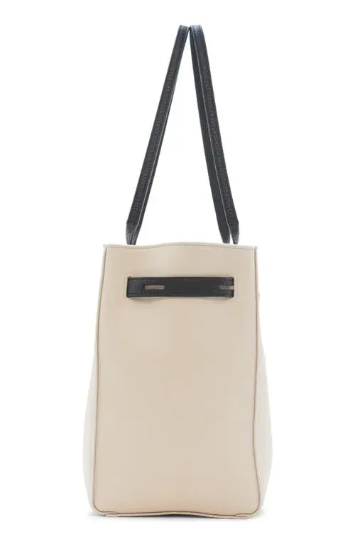 TOM FORD Audrey Canvas Tote - Ecru/black