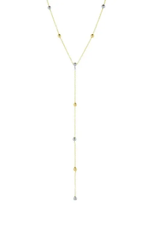 MARLYN SCHIFF Nora Y Necklace - Gold Plated