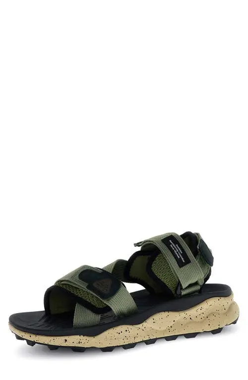FLOWER MOUNTAIN Nazca 2 Sandal - Military