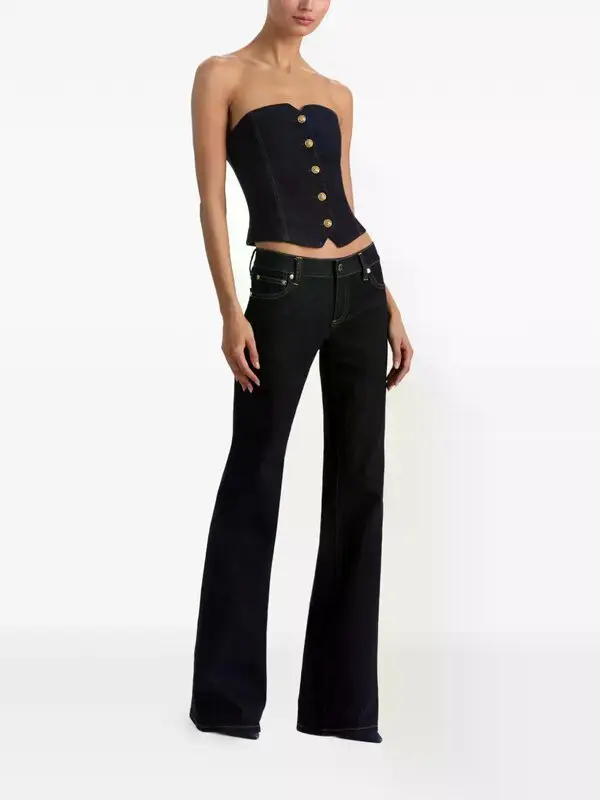 Alice + Olivia Kelcey Strapless Vest
