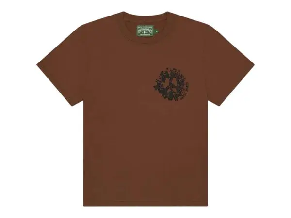 DENIM TEARS Denim University Tee Shirt - Brown
