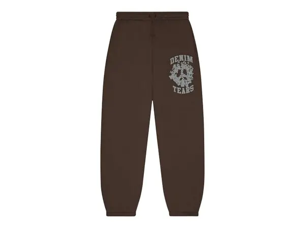 DENIM TEARS Denim University Sweatpants - Brown