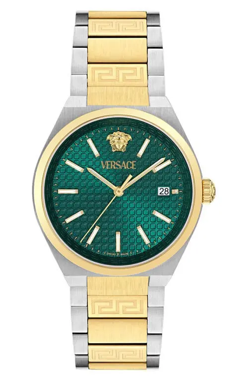 Versace V-auria Two-tone Bracelet Watch - Two Tone