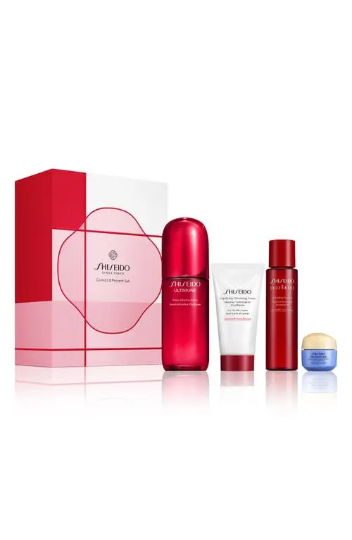 SHISEIDO Correct & Prevent Skin Care Set $266 Value - No Color
