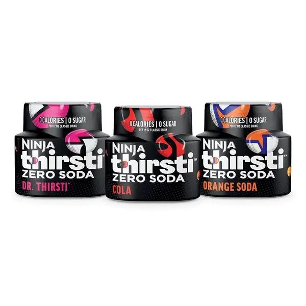 NINJA Zero Soda Variety Pack Flavored Water Drops - One-color