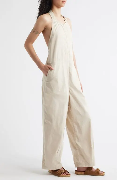 Free People Great Plains Halter Ankle Jumpsuit