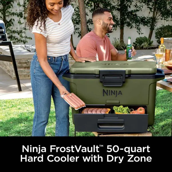 NINJA Frostvault 50qt Cooler - Olive