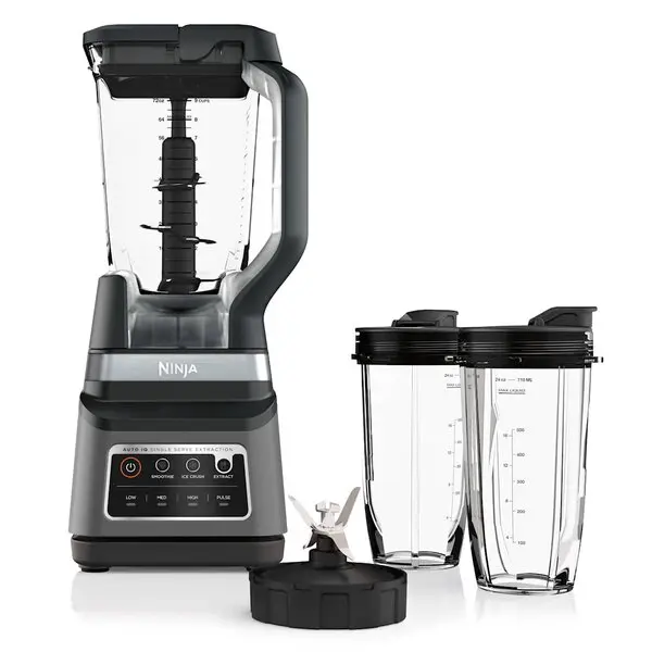 NINJA Professional Plus Blender Duo With Auto-iq - Black/stainless Steel