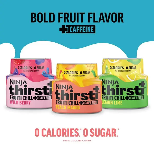 NINJA Tropical Citrus Variety Pack Flavored Water Drops - Multicolor