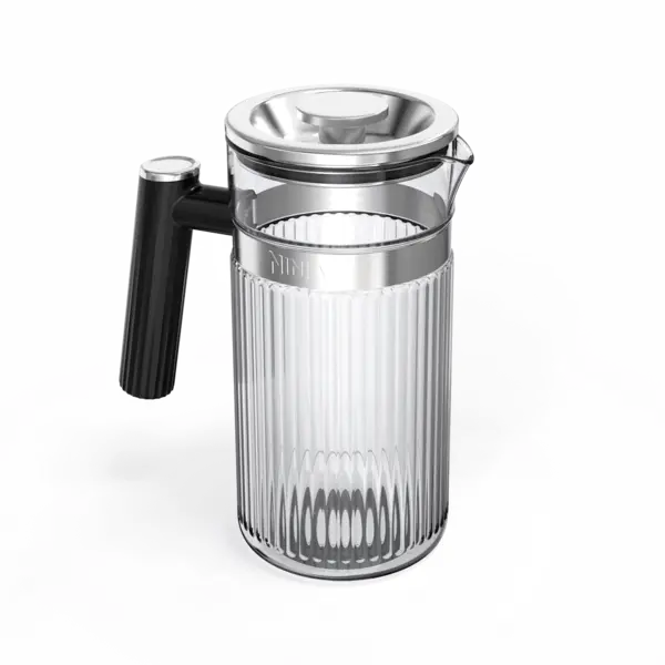 NINJA Luxe Cafe 28 Oz. Shareable Pitcher - Clear/black