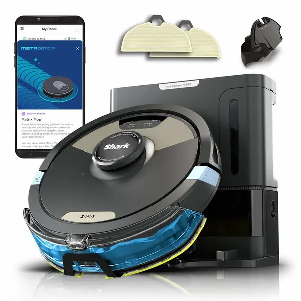 SHARK Matrix Plus 2-in-1 Robot Self-empty Xl - Black/bronze
