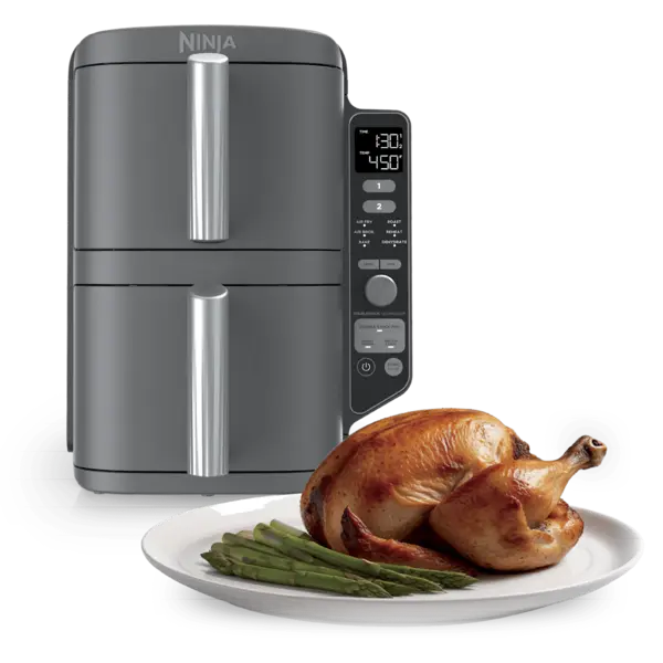 NINJA Doublestack Xl 10-qt Double Air Fryer - Deep Gray