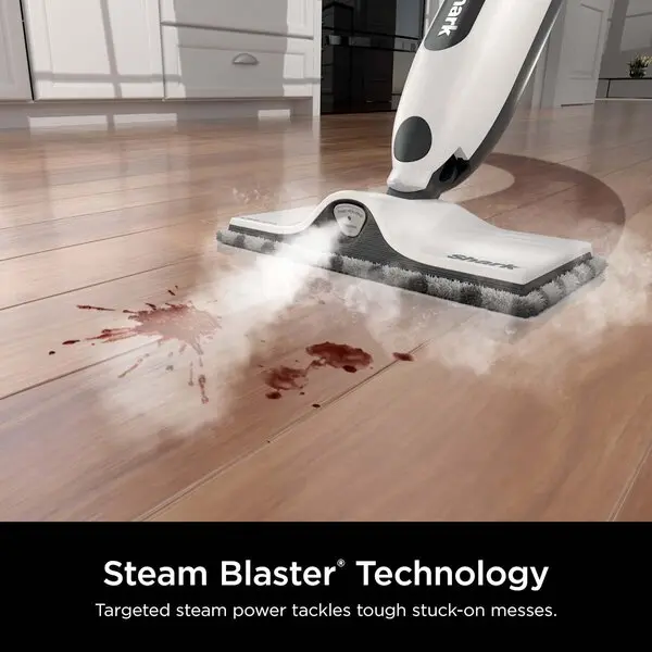 SHARK Steamspot Steam Mop In White /poly Copper - White/poly Copper