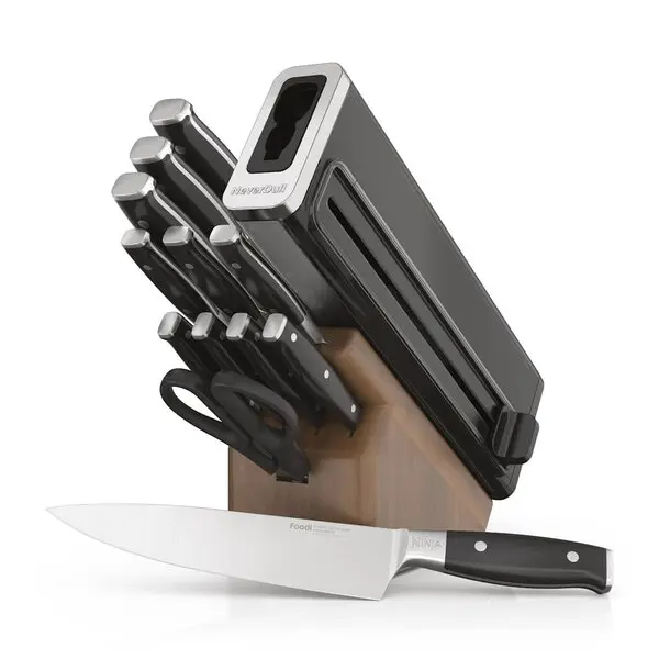 NINJA Neverdull Premium 13-piece Wood Series Knife System