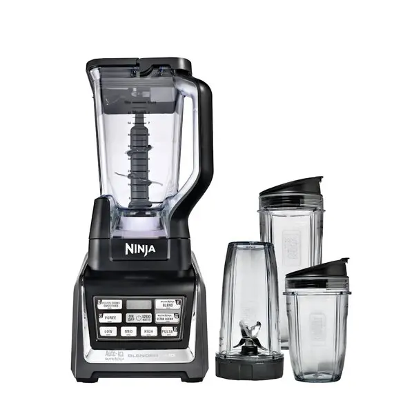 NINJA Nutri | Blender Duo With Auto-iq - Black/silver