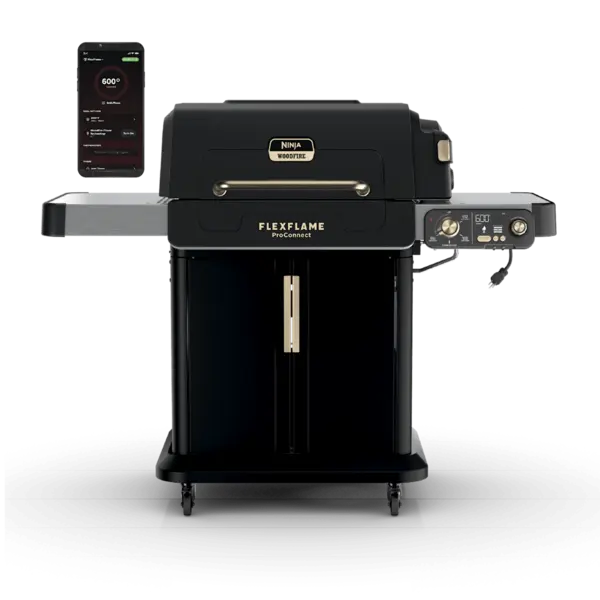NINJA Flexflame Proconnect Smart Cooking System - Black/gold