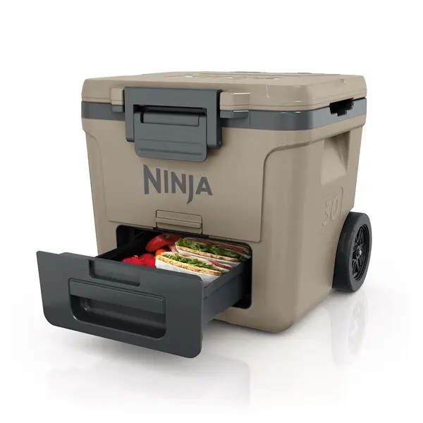 NINJA Frostvault 30qt Cooler With Wheels - Beige