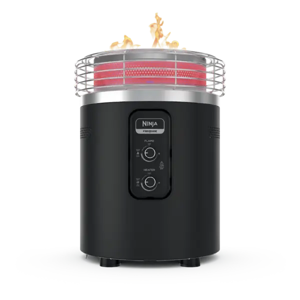 NINJA Fireside360 Fire Pit And Outdoor Heater - Black