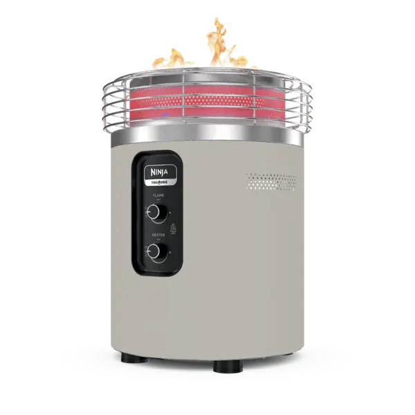 NINJA Fireside360 Fire Pit And Outdoor Heater - Stone